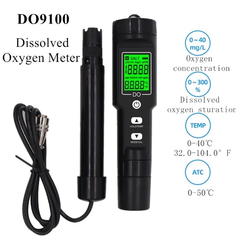 Jual Digital DO Meter Dissolve Oxygen DO-9100 Backlight | Shopee Indonesia