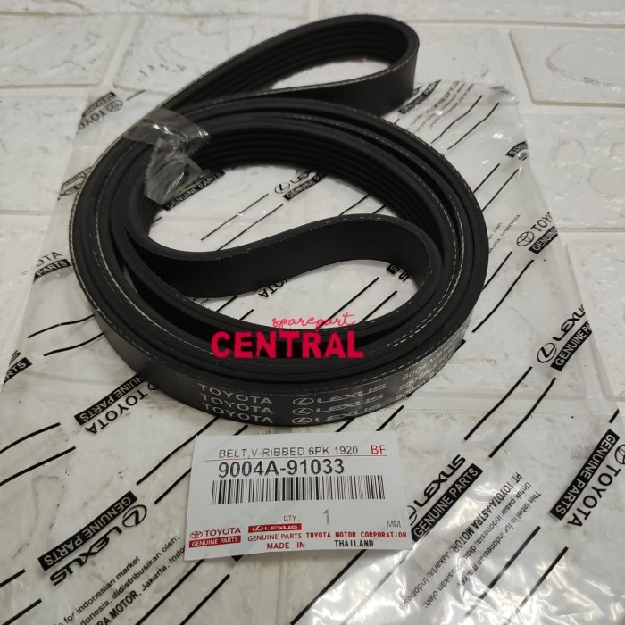 Jual TALI KIPAS FAN/VAN/V-BELT (6PK 1920) AVANZA 1.5,VELOS,RUSH ORI 1PC | Shopee Indonesia