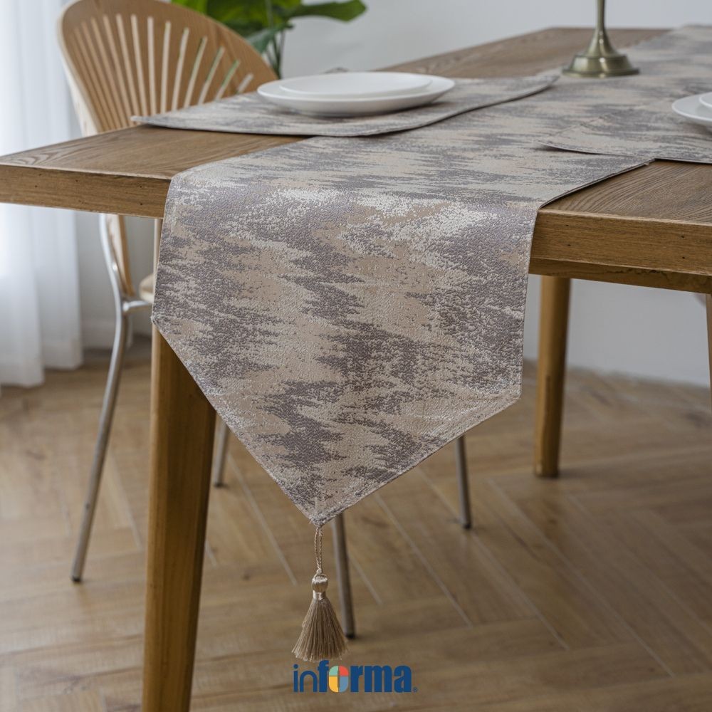 Jual Informa Table Runner Jacquard Gd-35 Taplak Meja Tengah Serbaguna ...
