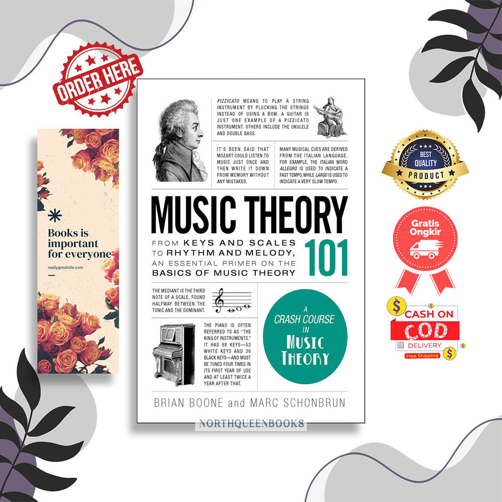 Jual Music Theory 101 : From Keys and Scales to Rhythm by Boone Brian ...