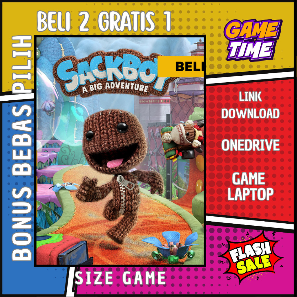 Jual SACKBOY A BIG ADVENTURE - GAME PC - GAME LAPTOP - PC GAMES - BELI ...