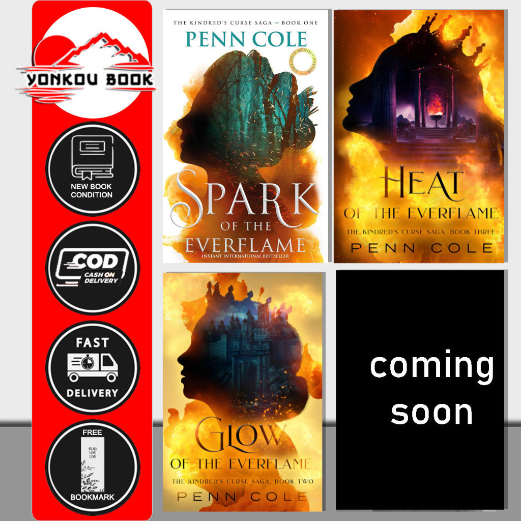 Jual The Kindred's Curse Saga 4 book series ( Spark of the Everflame ...
