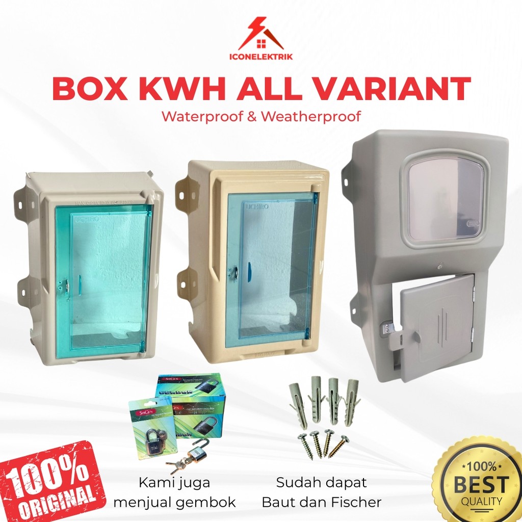 Jual Box MCB KWH Listrik Pelindung Meteran Token Prabayar & Pascabayar ...