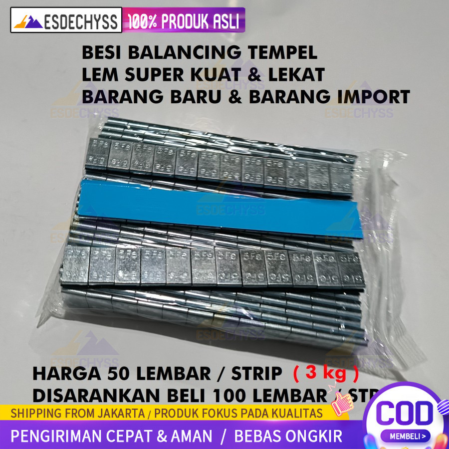 Jual Besi Balancing Tempel / Balance bukan timah wheel balancing FE 5 ...