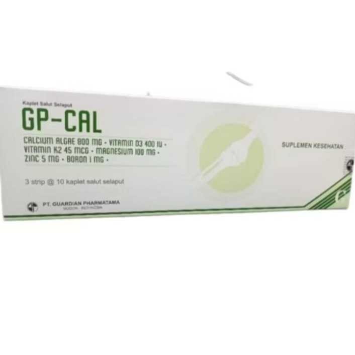 Jual GP CAL Box 30 Kaplet Menjaga Kesehatan Tulang | Shopee Indonesia