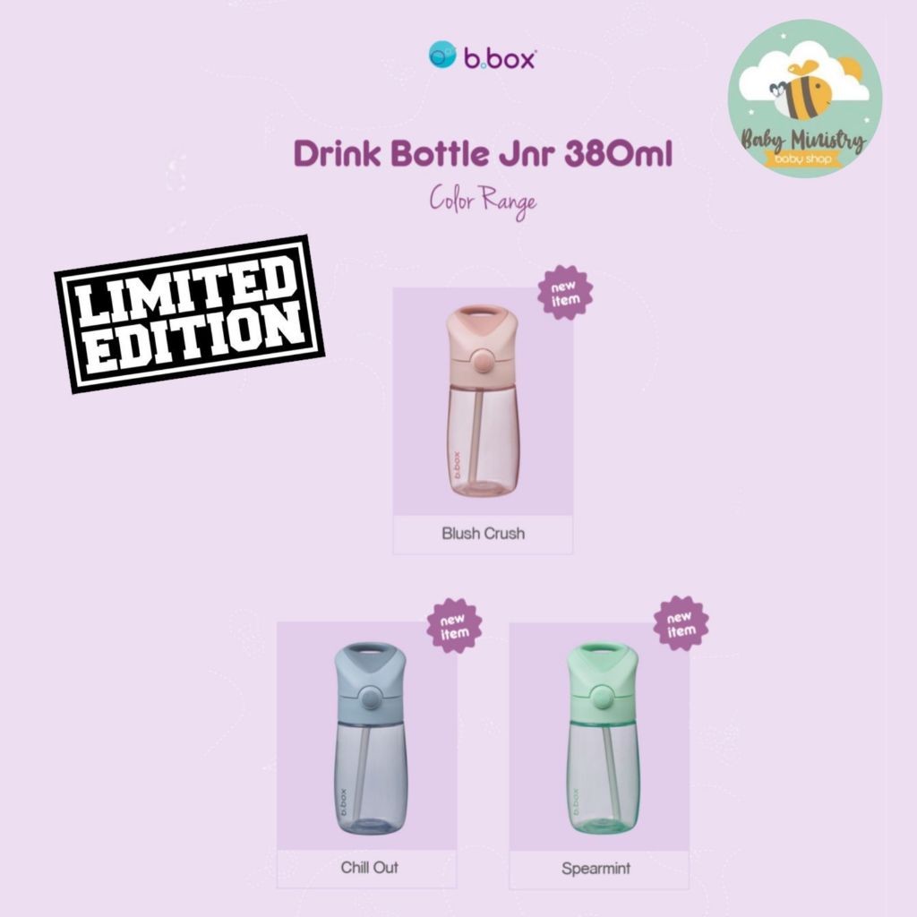 Jual b.box Junior drink bottle 380ml / bbox junior drink bottle /Tempat minum anak / botol minum ...