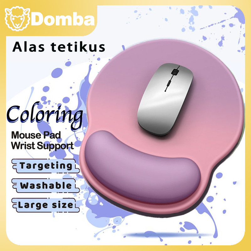 Jual Alas Mouse Gradien Pelindung/Pergelangan Tangan Dengan Sandaran ...