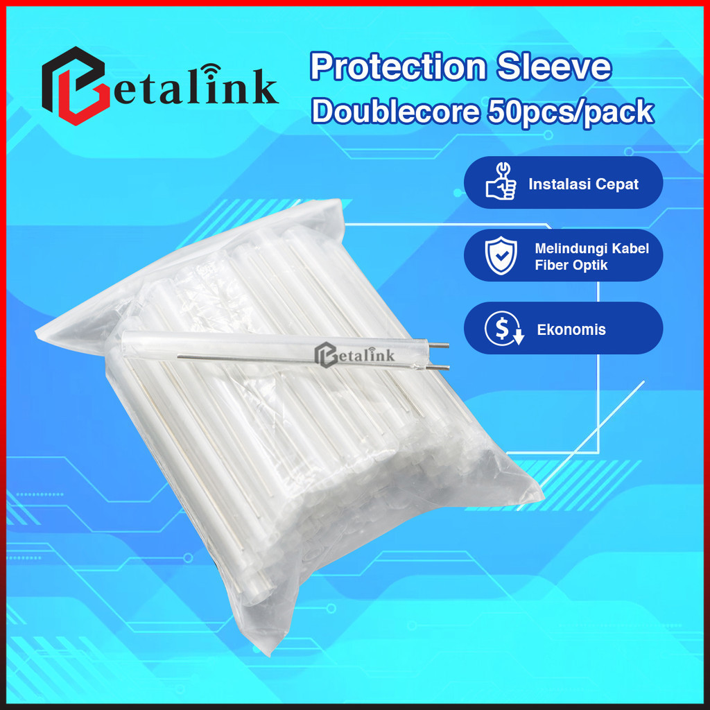 Jual [[BARANG BARU]] 1 Pack 50 pcs Protection Sleeve Besar 2 Kawat ...