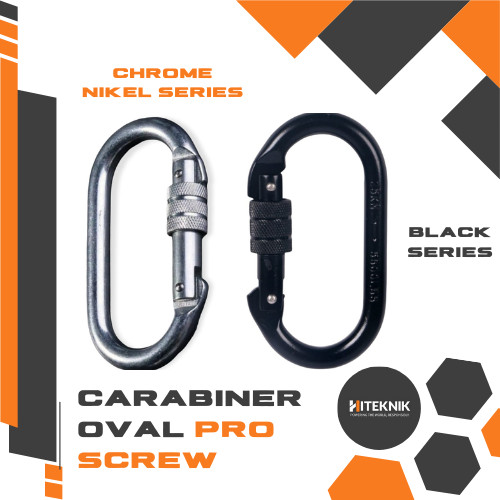 Jual CARABINER 25 KN BAJA OVAL PRO SERIES KARABINER PANJAT TEBING 25KN 5600 | Shopee Indonesia