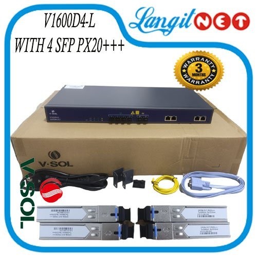 Jual VSOL V1600D4 L 4 Ports EPON OLT | Shopee Indonesia