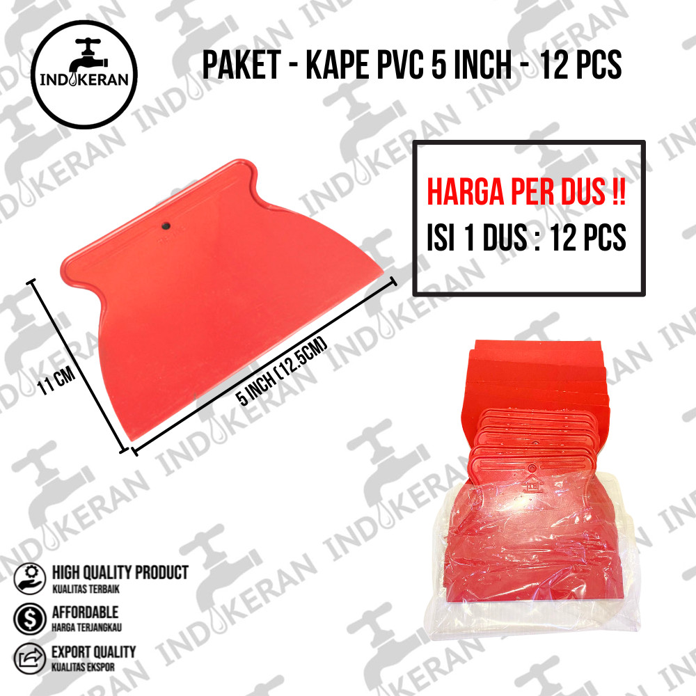 Jual 1 BOX Kape PVC 5 Inch - 12 PCS | Shopee Indonesia