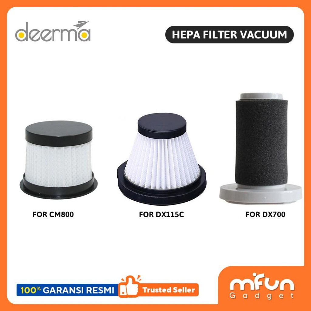 Jual Hepa Filter Penyedot Debu Deerma DX700,DX115C,CM800 Vacuum Cleaner ...