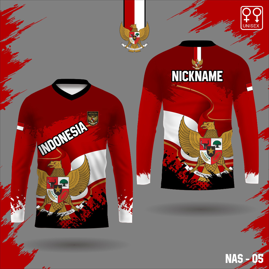 Jual Baju dewasa hut kemerdekaan ri ke 78 tahun 2023 kaos 17 an dirgarahayu indonesia lengan ...