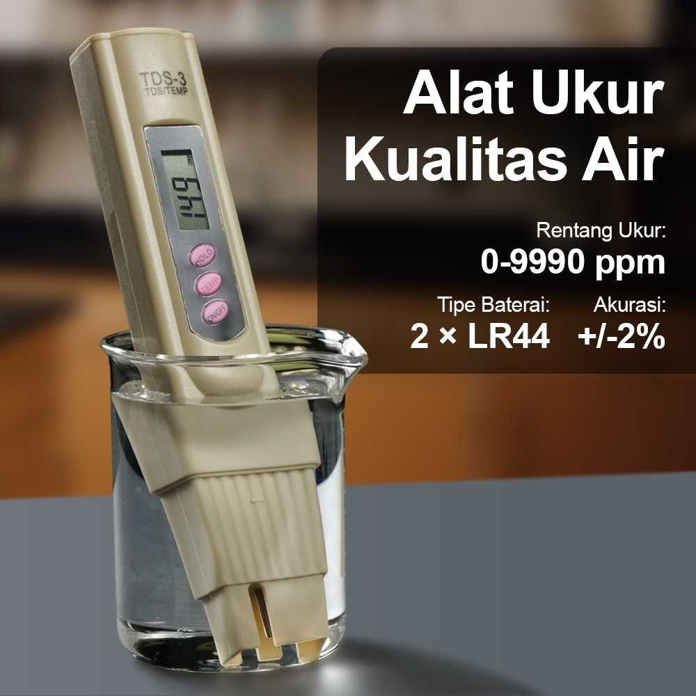 Jual ( BAYAR DI TEMPAT ) TDS Meter Alat Ukur Kualitas Air Water Quality ...