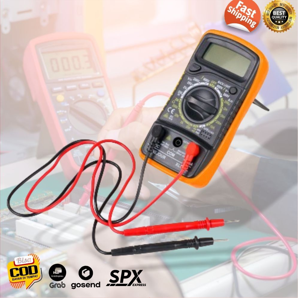 Jual Avometer Multimeter Digital Multitester AC DC Komponen Arus ...