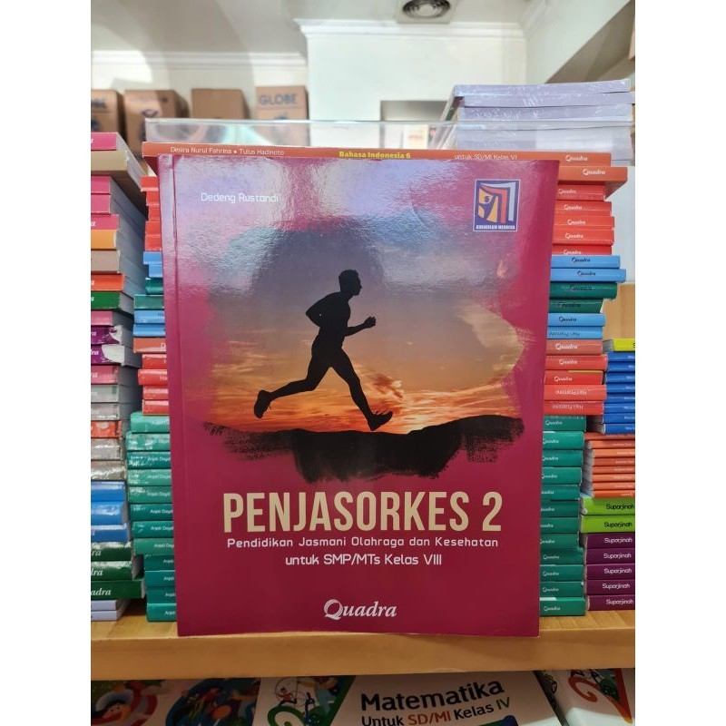 Jual Buku SMP Penjasorkes Kelas 8 VIII Kurikulum Merdeka Quadra | Shopee Indonesia