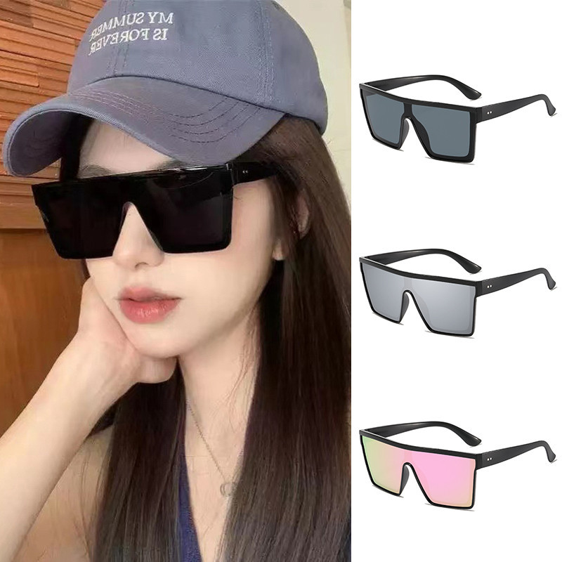 Jual Kacamata Hitam Trendi Modis Kacamata Hitam Kotak Berkendara Punk ...