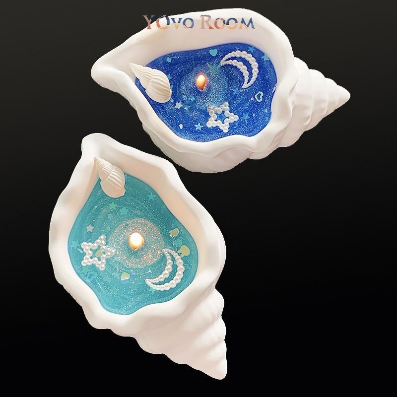 Jual Sea shell aestetic candle /lilin aromaterapi /PAJANGAN KERANG / PROPERTI FOTO / SOUVENIR ...