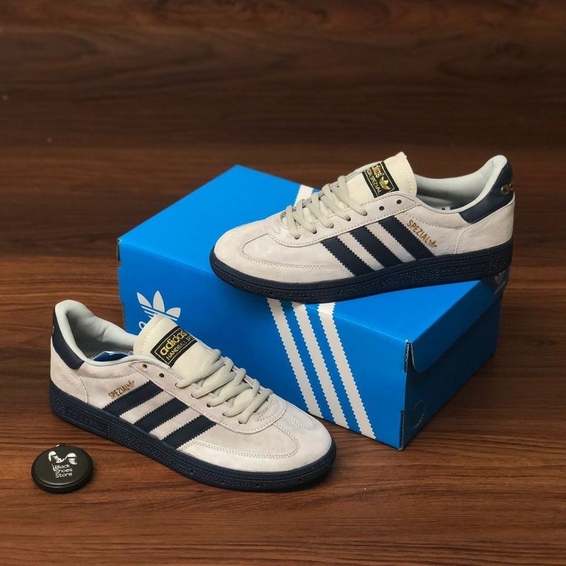 Jual Adidas Spezial Grey Navy Sepatu Garis 3 Outfit Cewek Cowok Adidas ...