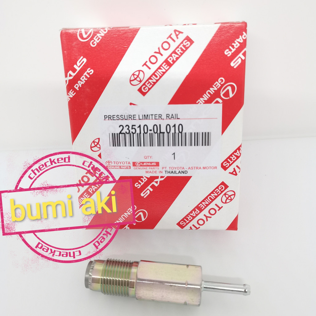 Jual PIPA LIMITER COMMONRAIL COMMON RAIL TOYOTA FORTUNER INNOVA DIESEL ...