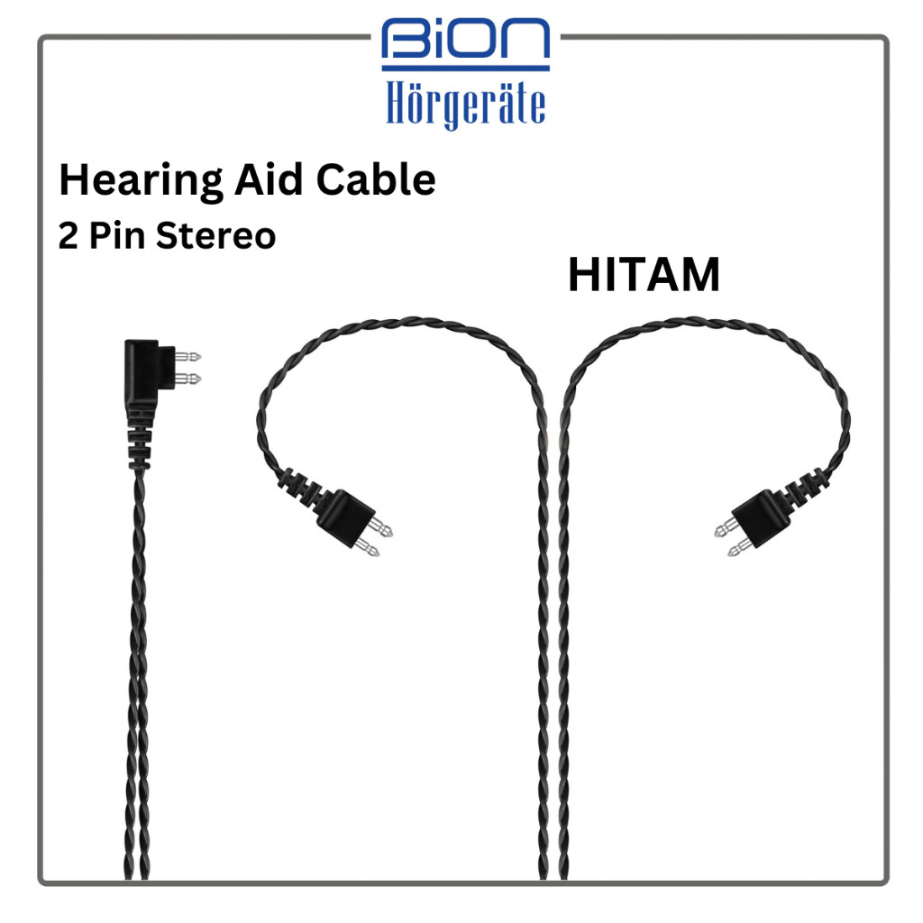Jual BION Kabel Alat Bantu Dengar 2 pin 2 TELINGA / STEREO - Hearing ...