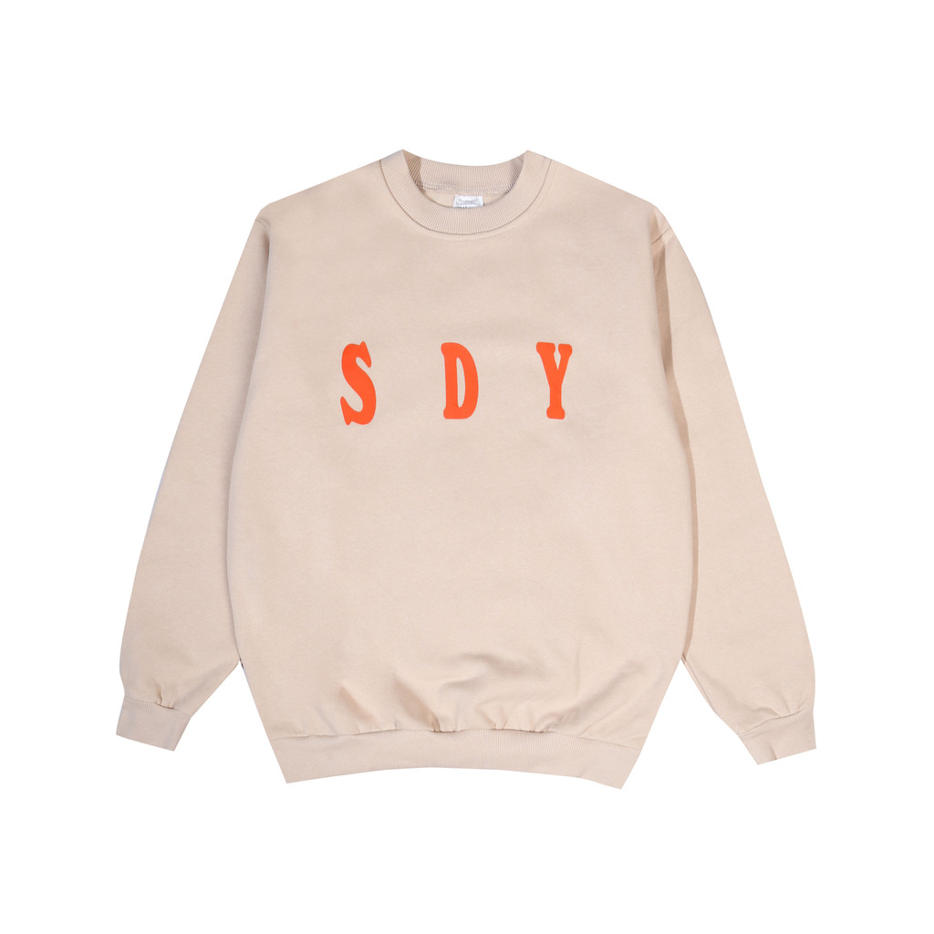 Jual SDY - Friendship - Sweatshirt - Cream | Shopee Indonesia
