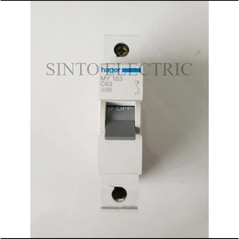 Jual HAGER MCB 63A single pole 1 Phase MY163E | Shopee Indonesia