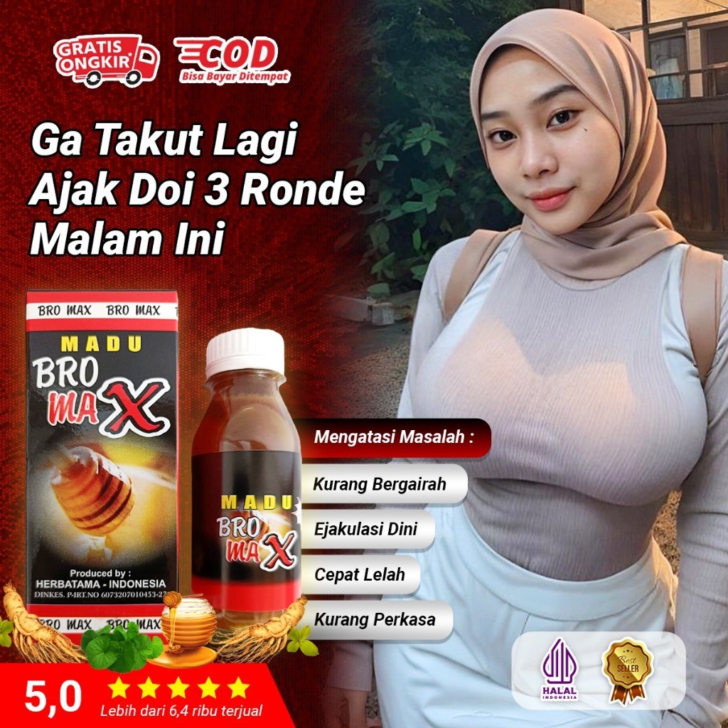 Jual [Distributor Resmi] Madu Bromax 175gr Botol Besar I Madu Herbal I Madu Kuat I Madu Pria ...