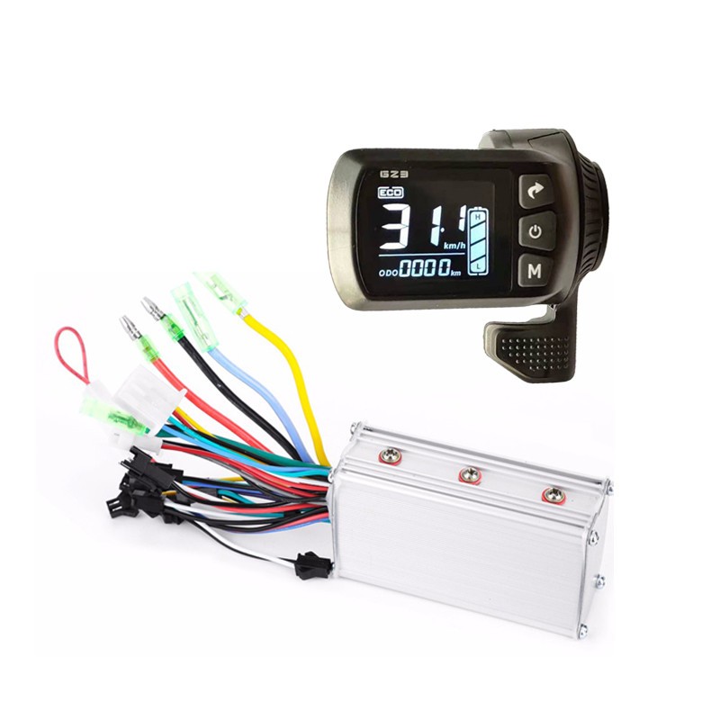 Jual 24V-48V 36V-60V 250W 350W Electric Bicycle Brushless Controller with GZ3 LCD Display Panel ...