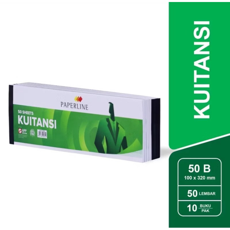 Jual Buku Kwitansi Paperline Besar/Kecil - / PACK - 10 Buku | Shopee ...