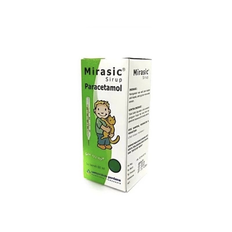 Jual Mirasic Sirup Paracetamol 60ml / TK | Shopee Indonesia