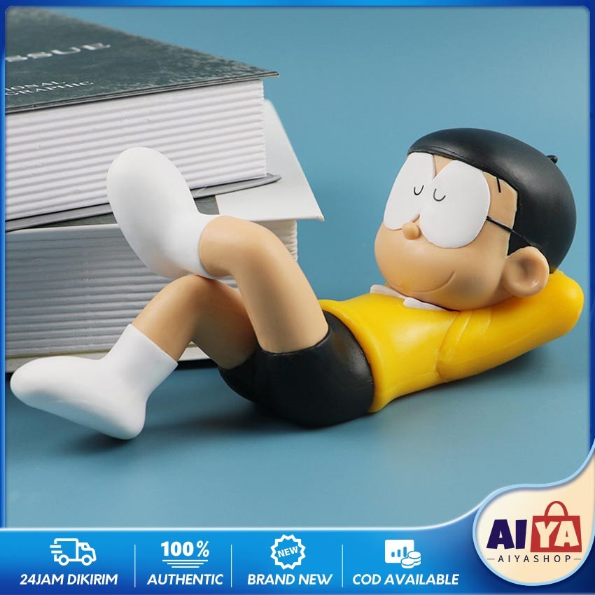Jual Doraemon Nobita Sleeping Action Figure Pvc Mainan Anak Miniatur ...