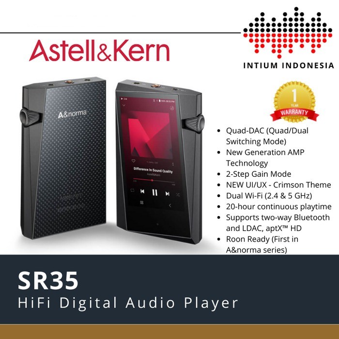 Jual Astell & Kern AK A&Norma SR35 / SR 35 Digital Audio Player ...