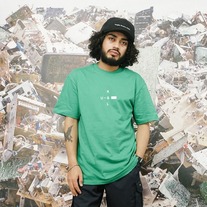 Jual UNKL347 T-Shirt Hijau Bahan Combed Motif NAKA | Shopee Indonesia