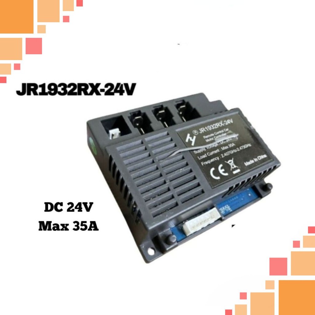 Jual Receiver 24 Volt JR1932RX Terminal 24V 7 Pin Mobil Motor Aki ...