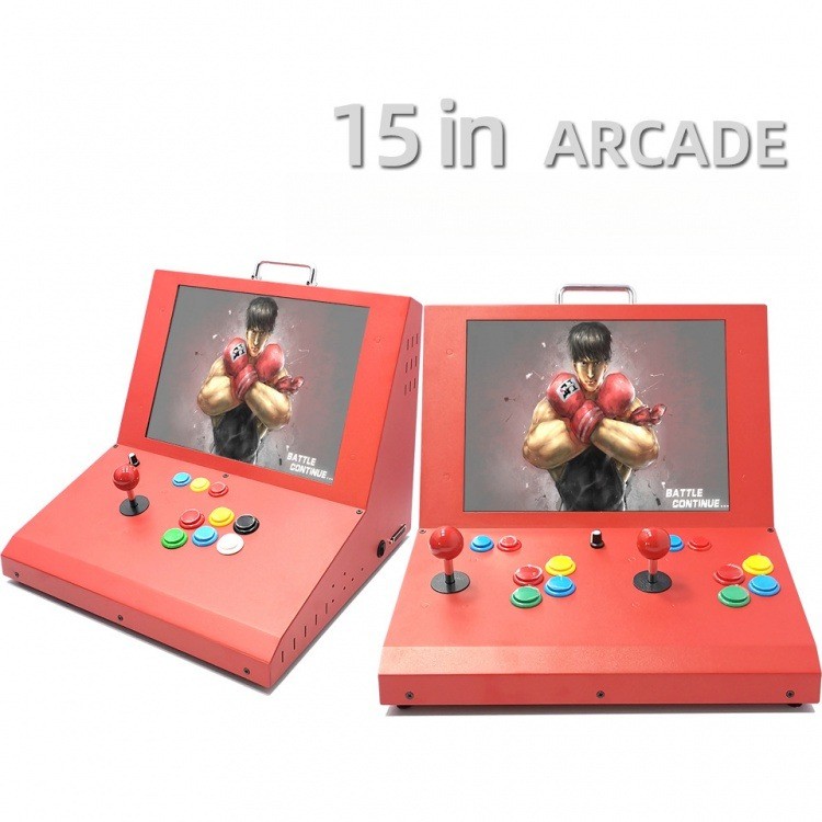Jual Mini 15 Inch Home Desktop Arcade Rocker Fighting Game Machine with ...