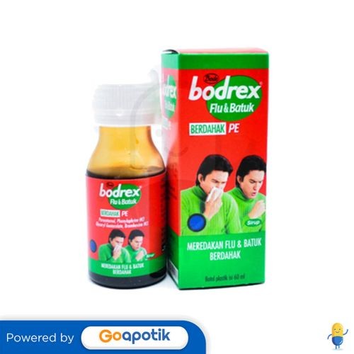 Jual Bodrex Flu Dan Batuk Berdahak Pe Sirup 60 Ml | Shopee Indonesia