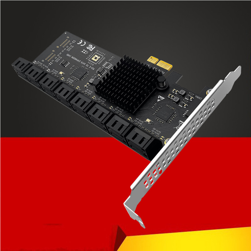 Jual NEW PCIE SATA Adapter SATA Controller 16 Port PCI Express X1 to ...