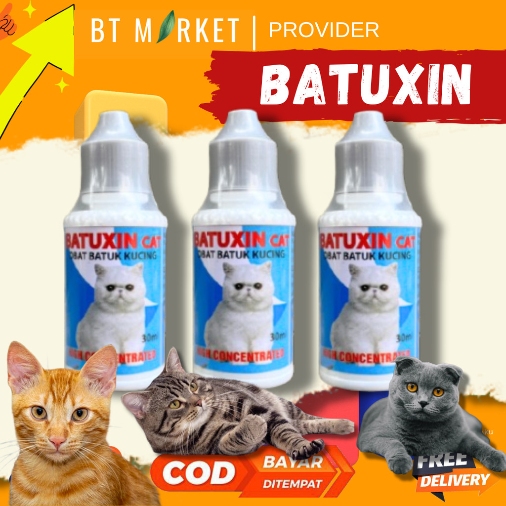 Jual BATUXIN 30 ML-Obat Batuk Kucing | Shopee Indonesia