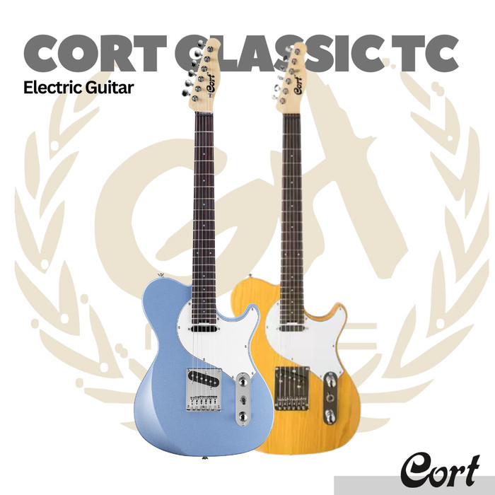Jual Cort Classic TC Electric Guitar - Gitar Elektrik | Shopee Indonesia