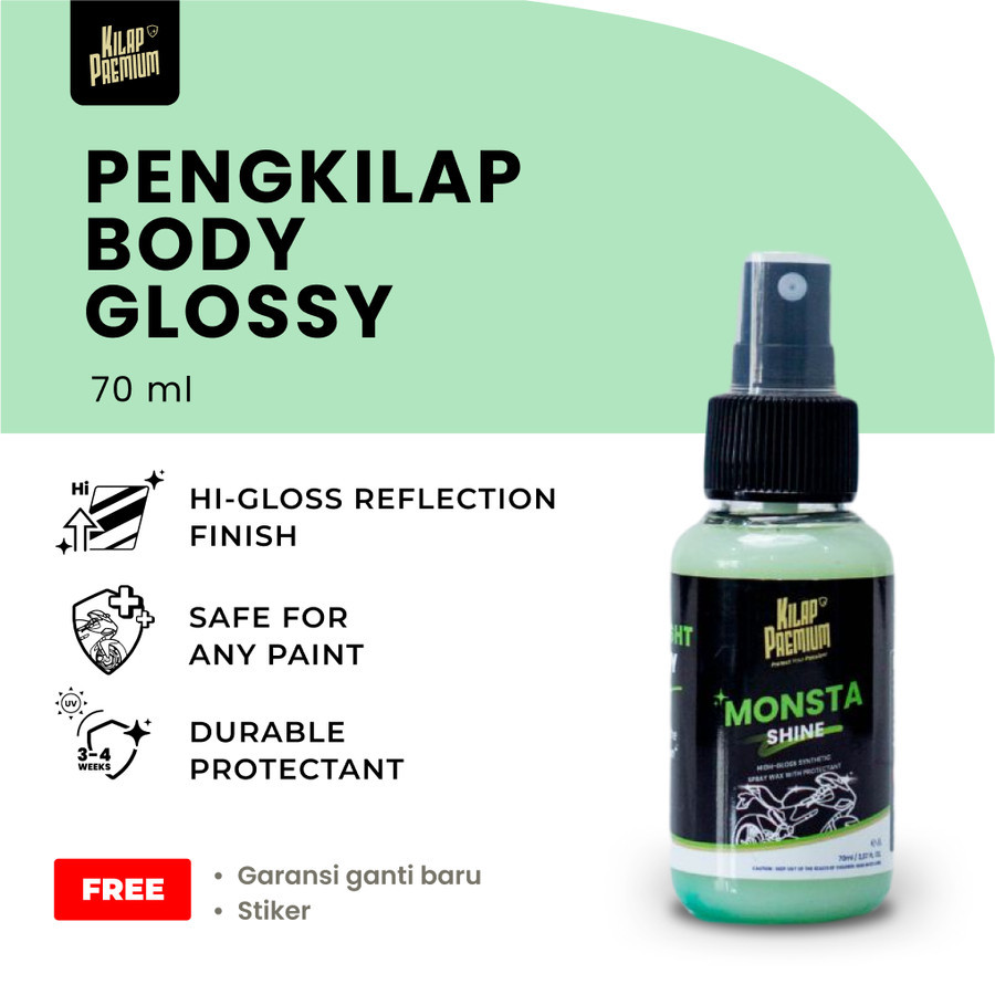 Jual PENGKILAP BODY MOBIL MOTOR HELM DLL - GLOSSY / EFEK DAUN TALAS ...