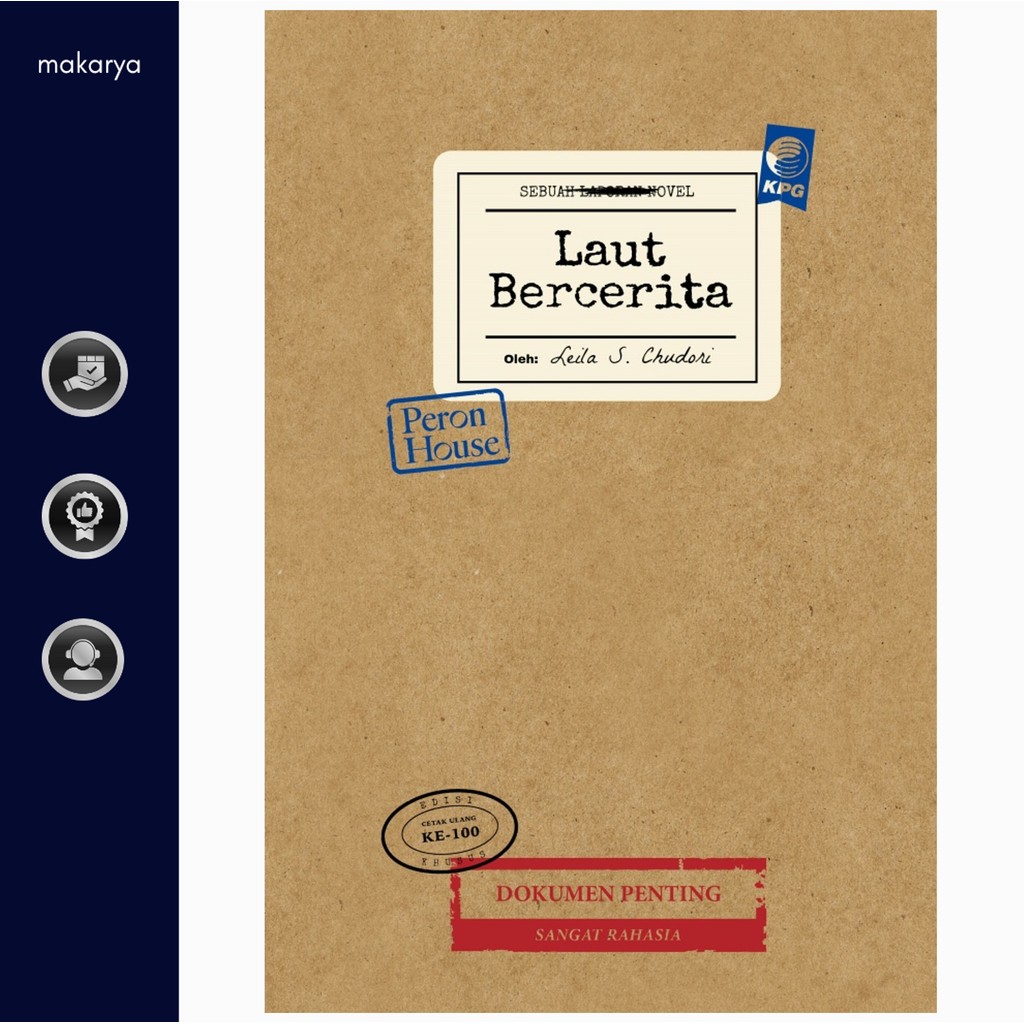 Jual Novel Laut Bercerita Edisi Cetakan ke-100 (Leila S. Chudori) | Shopee Indonesia