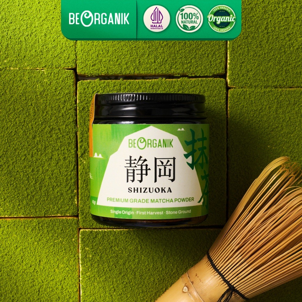 Jual New Beorganik SHIZUOKA MATCHA 40gr / Pure Matcha Powder / 100% ...