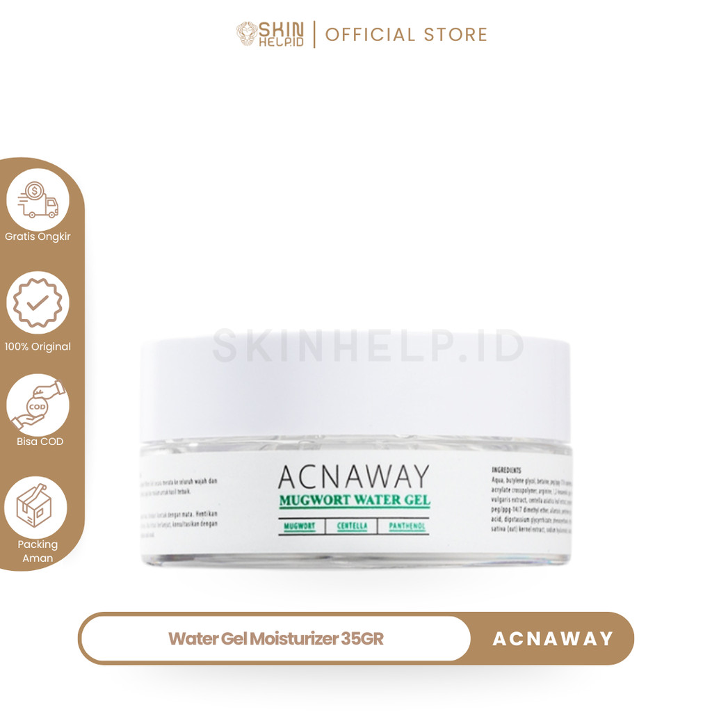 Jual ACNAWAY - Mugwort Water Gel Moisturizer - Pelembab Wajah Ringan ...