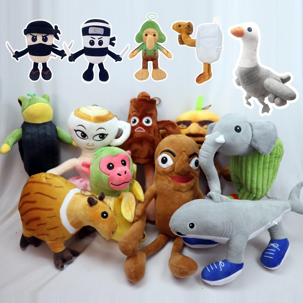 Jual ⚡ Ready Stock⚡ Baru tung tung tung sahur Boneka Plush Spoof Shan ...
