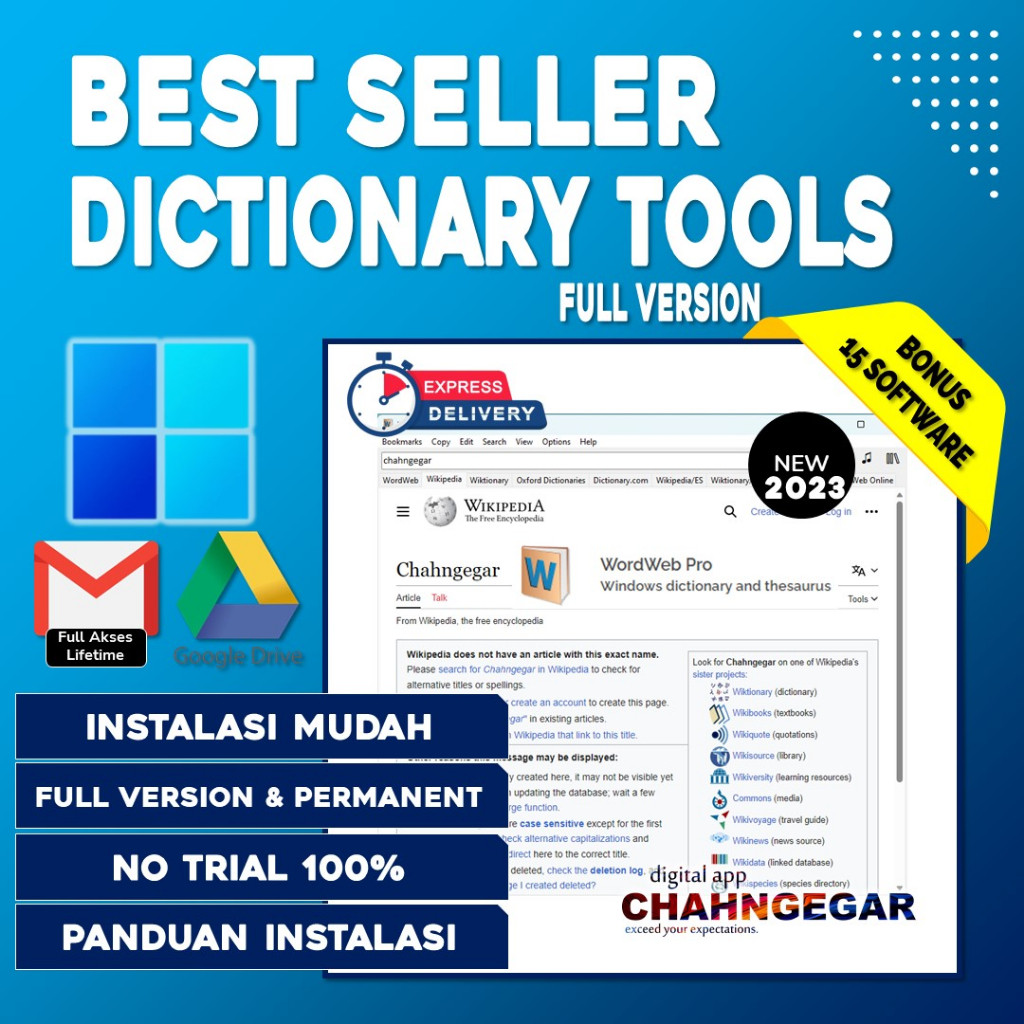 Jual Software WordWeb Pro 2023 Full Lisensi Lifetime Aplikasi Kamus ...