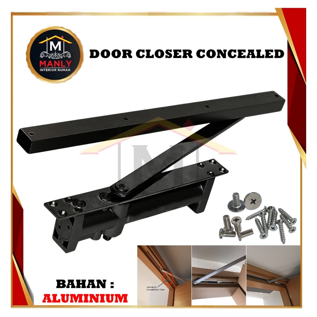 Jual Penahan Pintu Door Closer Concealed Pintu Tanam Otomatis ...