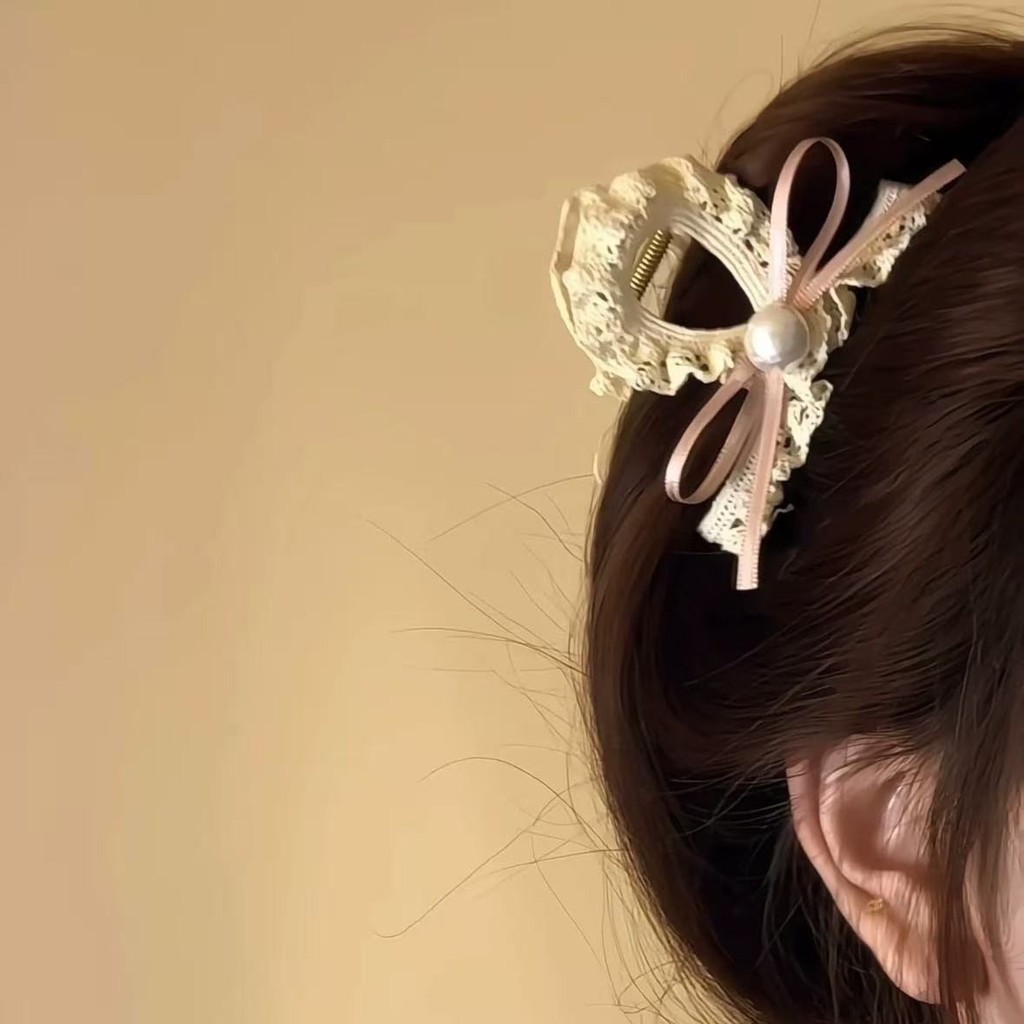 Jual Town Shell - Fellis Spaghetti Ribbon Korean Hair Claw / Jepit ...