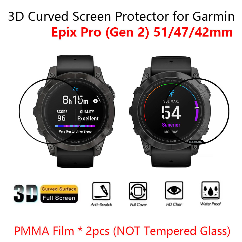 Jual 2pcs Screen protector for Garmin Epix Pro (Gen 2) 51mm 47mm 42mm ...