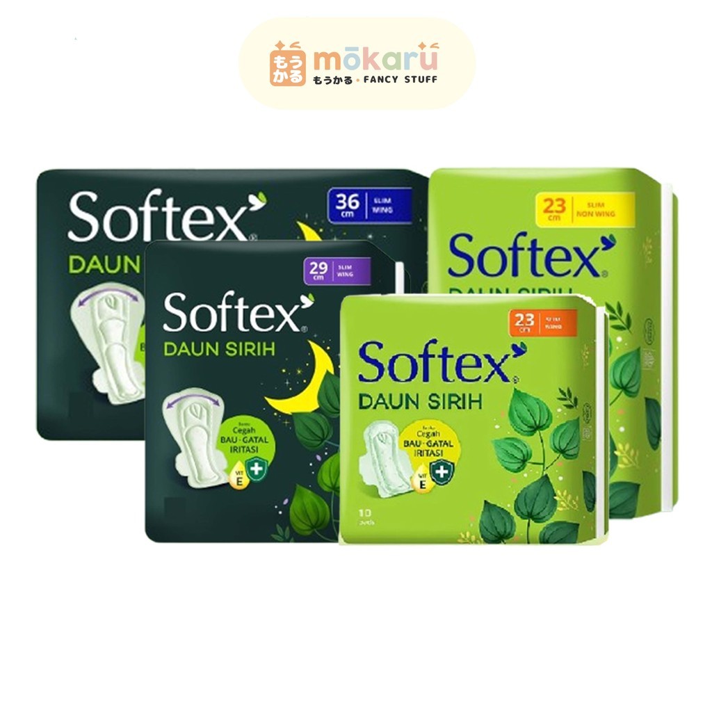 Jual Softex Daun Sirih Mestrual Pads - Pembalut Menstruasi Wanita Siang ...